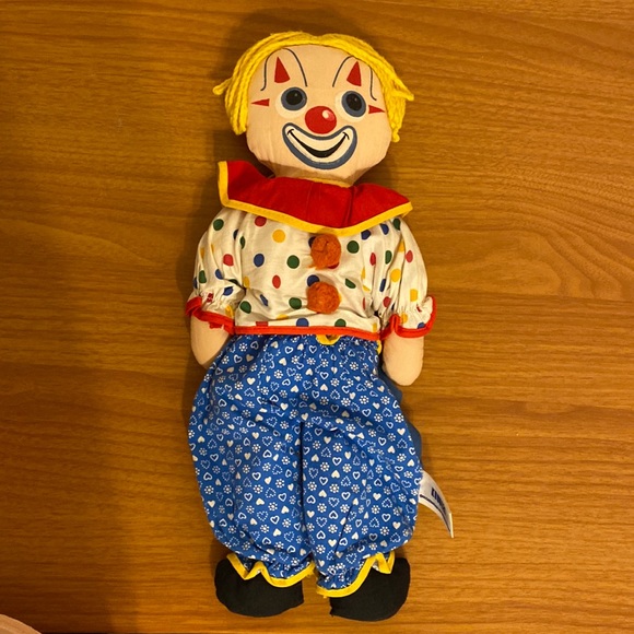 Knickerbockers | Toys | Vintage Collectible Clownboy Flip Flop Doll ...